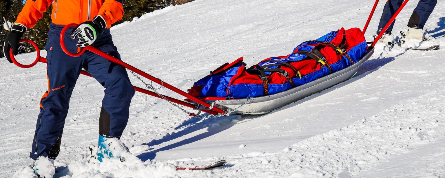 Skipatrulje Redningsslede Tyromont AKJA 20xx Kjettingbrems - emergency ...